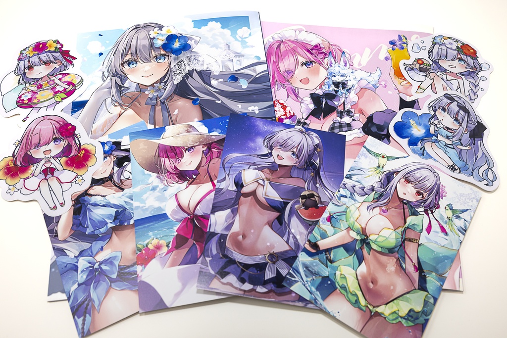 【C102新刊セット＋旧刊】SummerSketch 2023＋旧刊付き - miripon - BOOTH