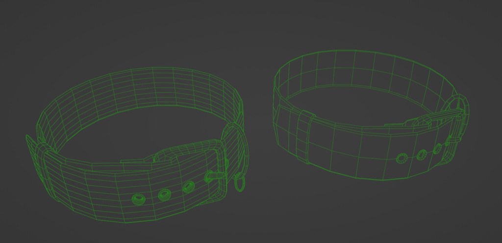 Pet Collar VRChat avatar accessory [ VRCFury set up ] - Rusty's Assets ...