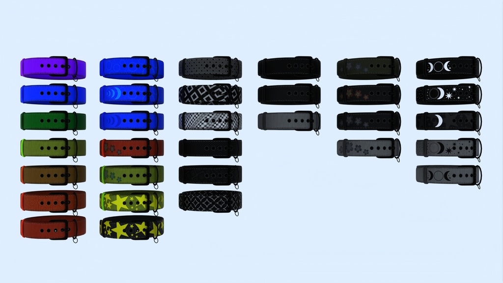 Pet Collar VRChat avatar accessory [ VRCFury set up ] - Rusty's Assets ...