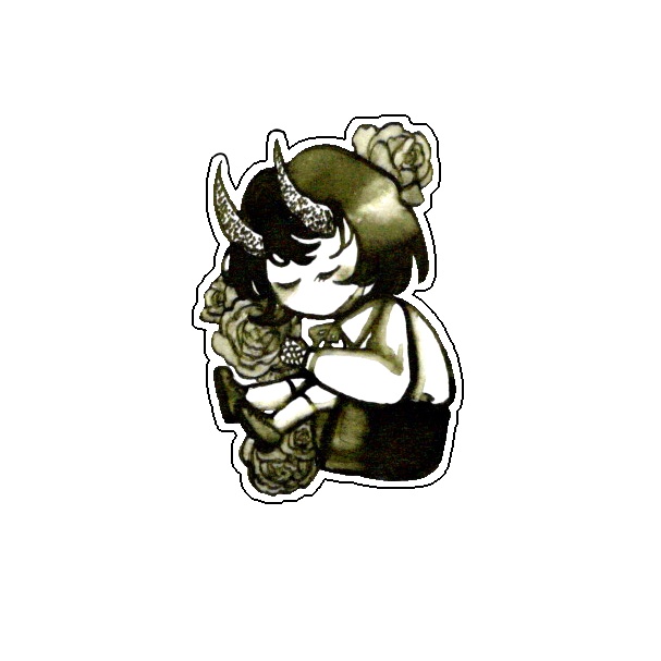 「Tod」ポストカード、クリアシール - 甘茶喫茶店 - BOOTH