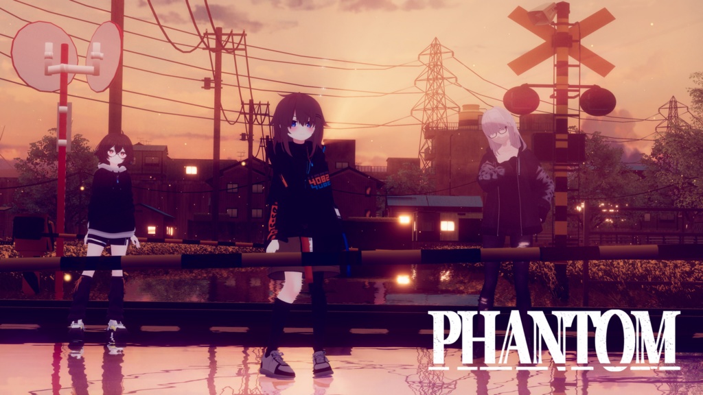 【無料】バンドポスター - PHANTOM - BOOTH