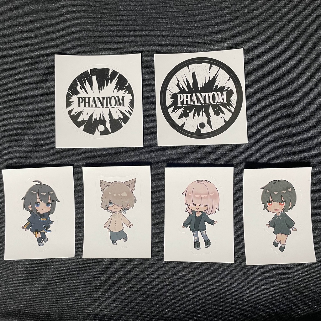 PHANTOMステッカーセット - PHANTOM - BOOTH