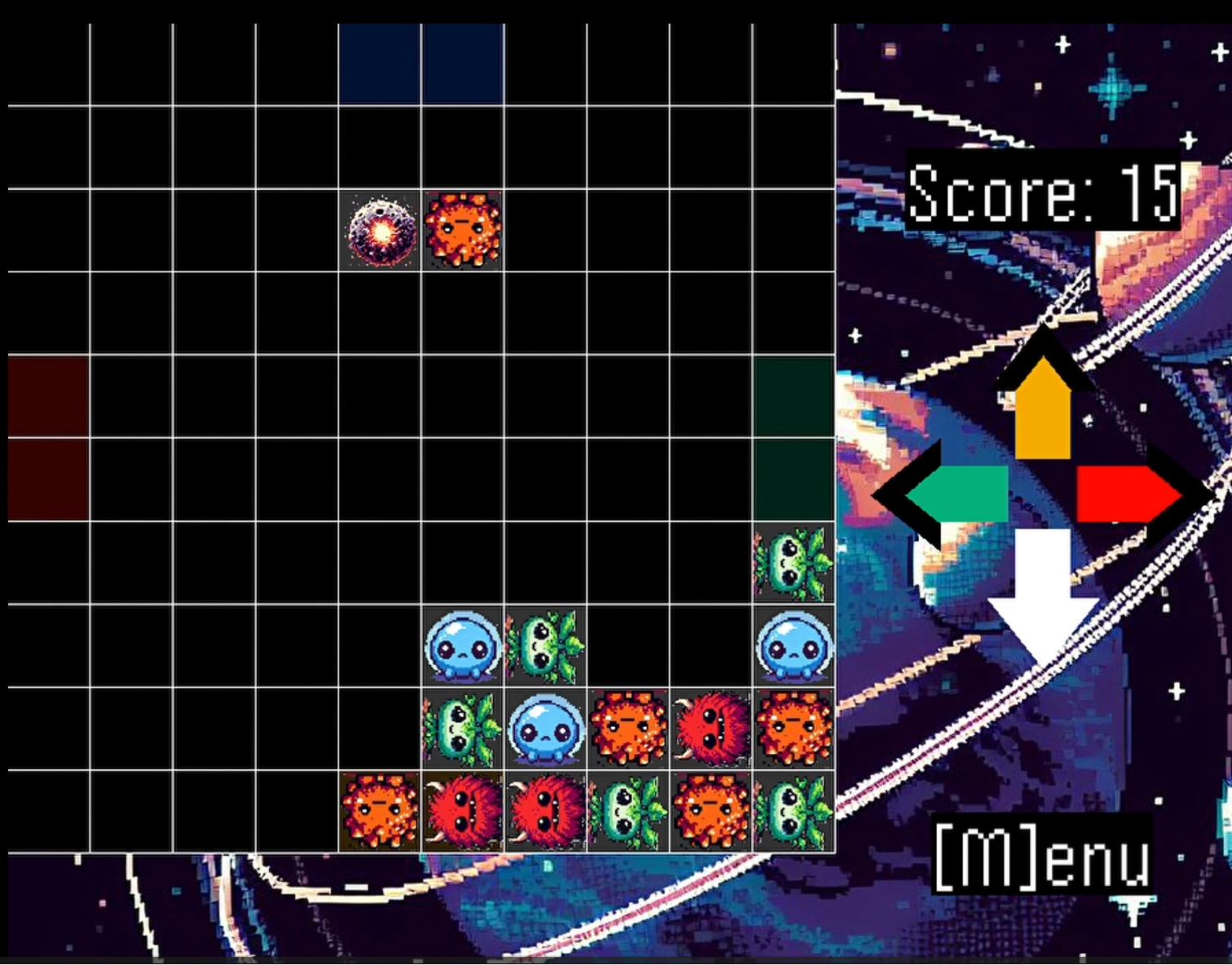 落ちものパズルゲーム Gravity Alien - jarjar - BOOTH