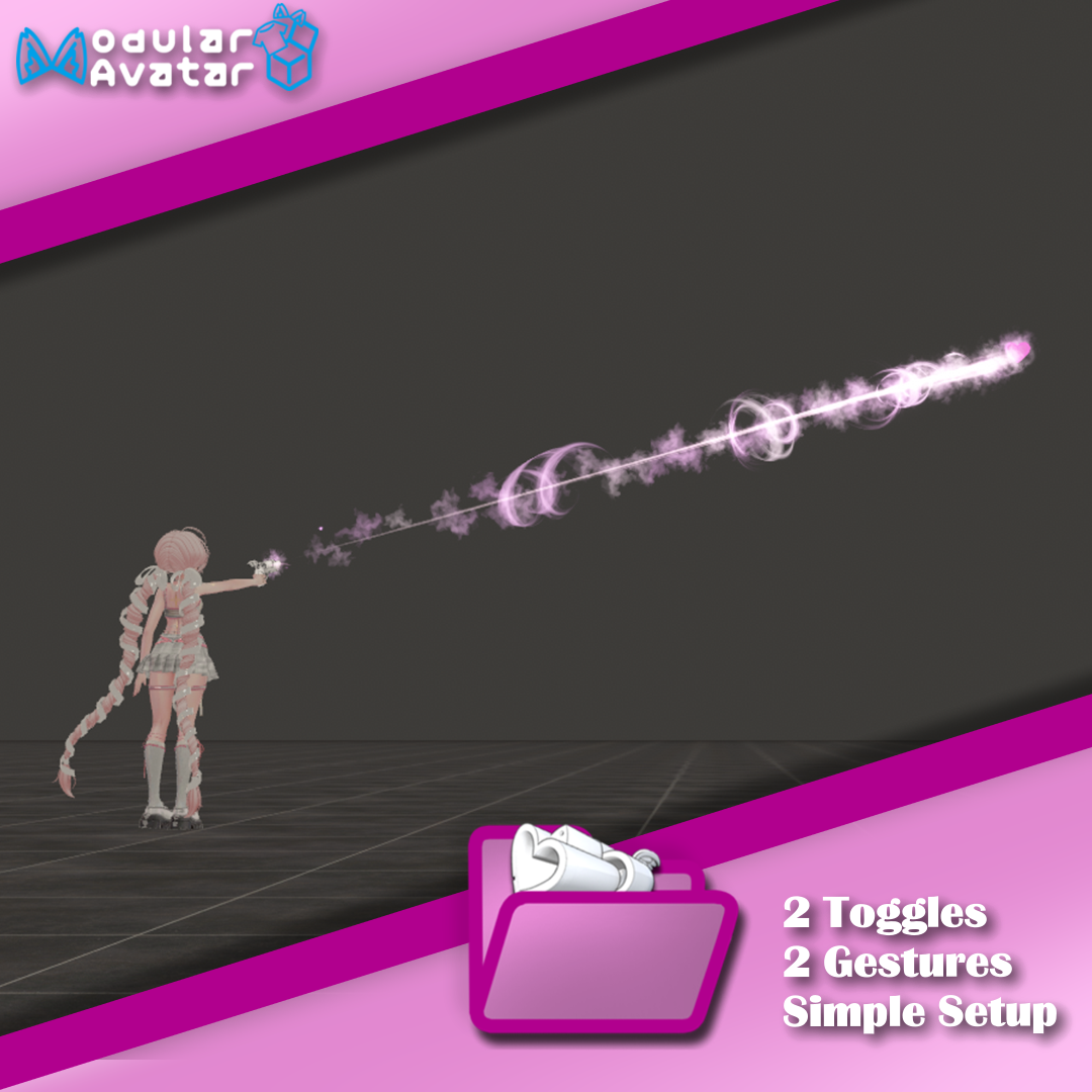 【VRChat/Unity】ハートガン ♥ Heart Gun - NayuWorks - BOOTH