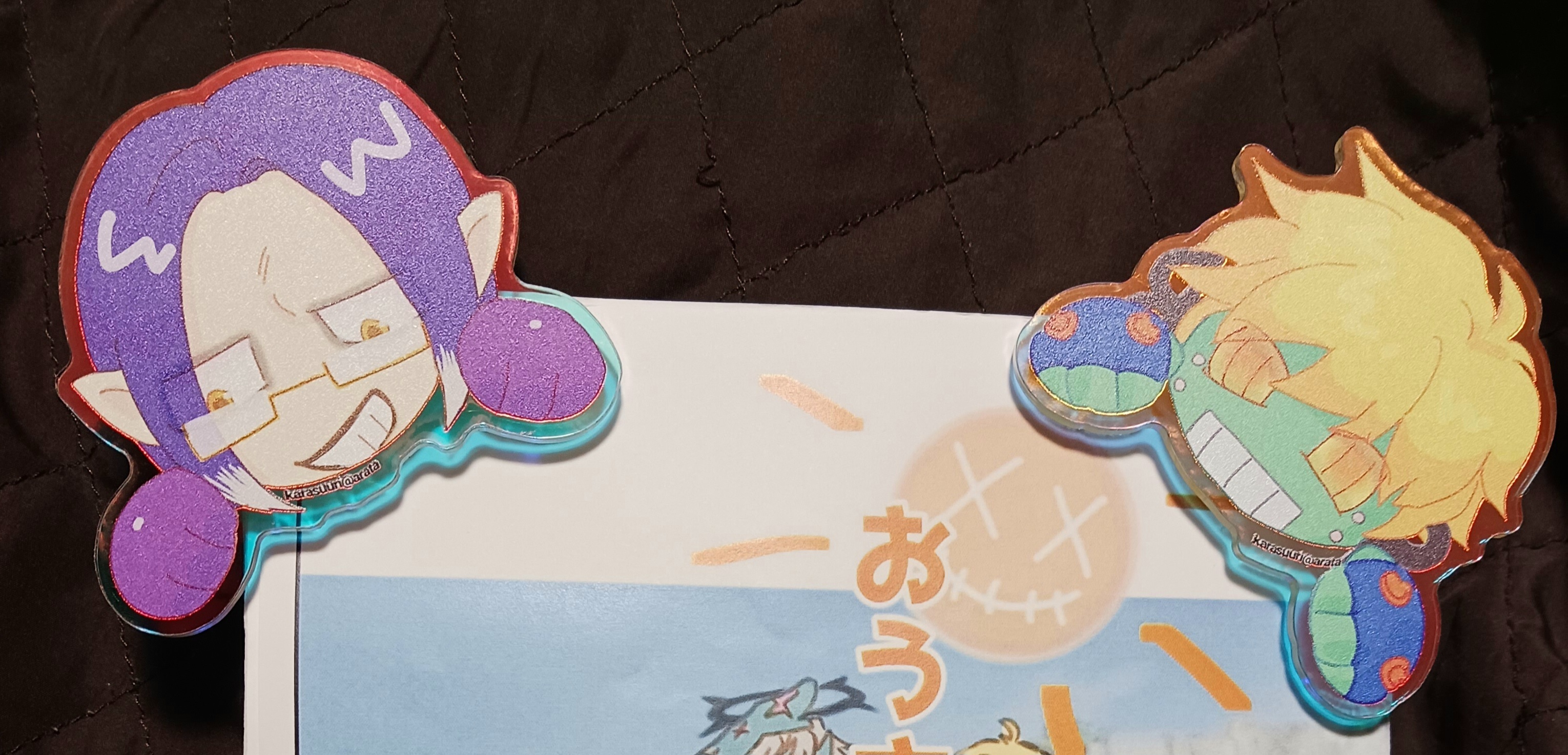 みまもりアクリルクリップ クロウ - karasuuri-shop2 - BOOTH