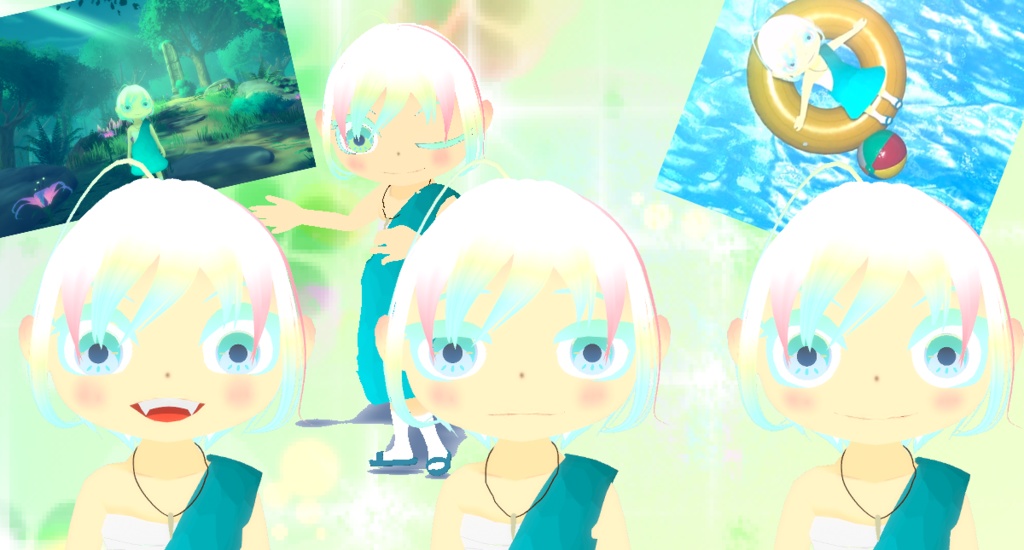 VRMモデル[fiola] - アバター rVRC