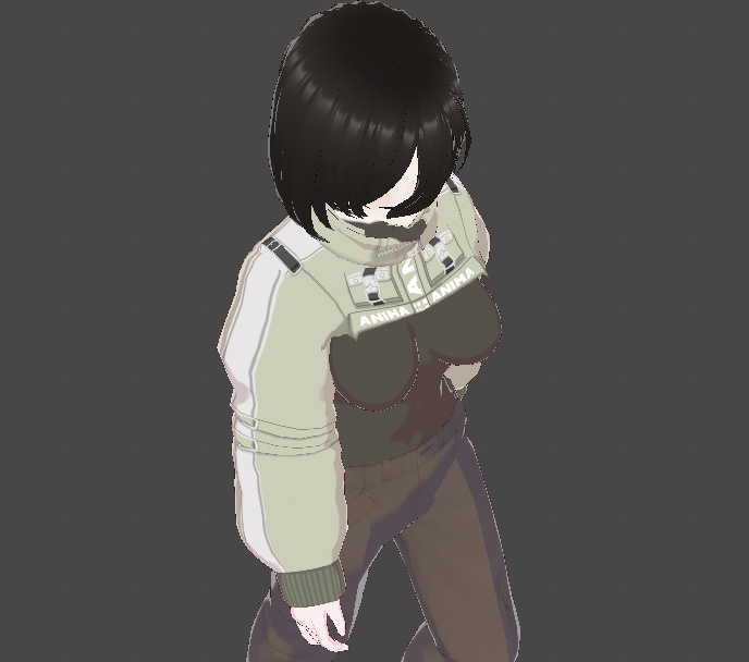 Vroid jacket texture (4 colours) - vermilian - BOOTH