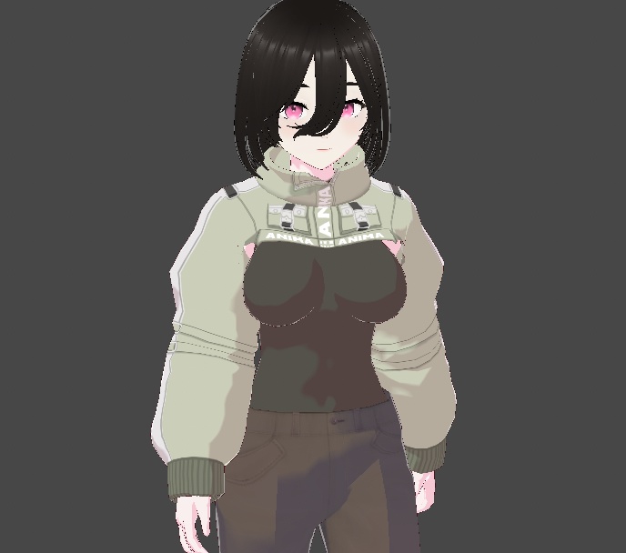 Vroid jacket texture (4 colours) - vermilian - BOOTH