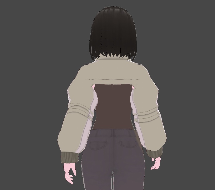 Vroid jacket texture (4 colours) - vermilian - BOOTH