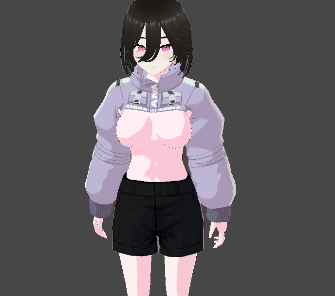 Vroid jacket texture (4 colours) - vermilian - BOOTH