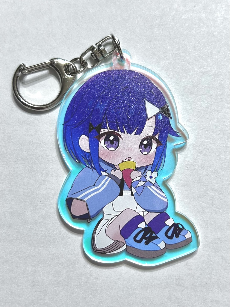 【非公式】紡木こかげ オーロラアクリルキーホルダー - 優木家 - BOOTH