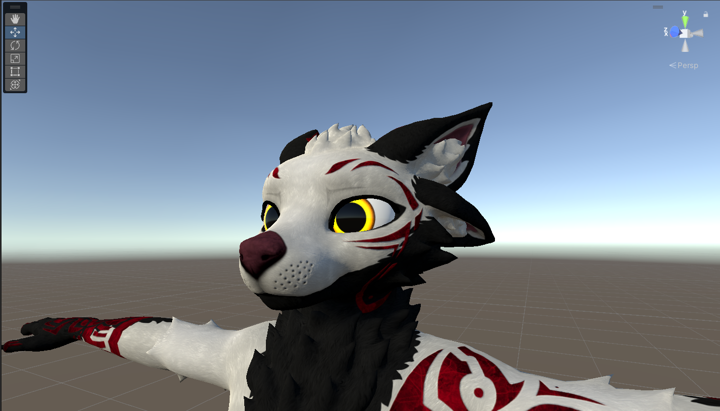 Deuzear Fifu Texture FREE (VRChat,Audiolink,Emission,Matcap) - Zhaj's ...