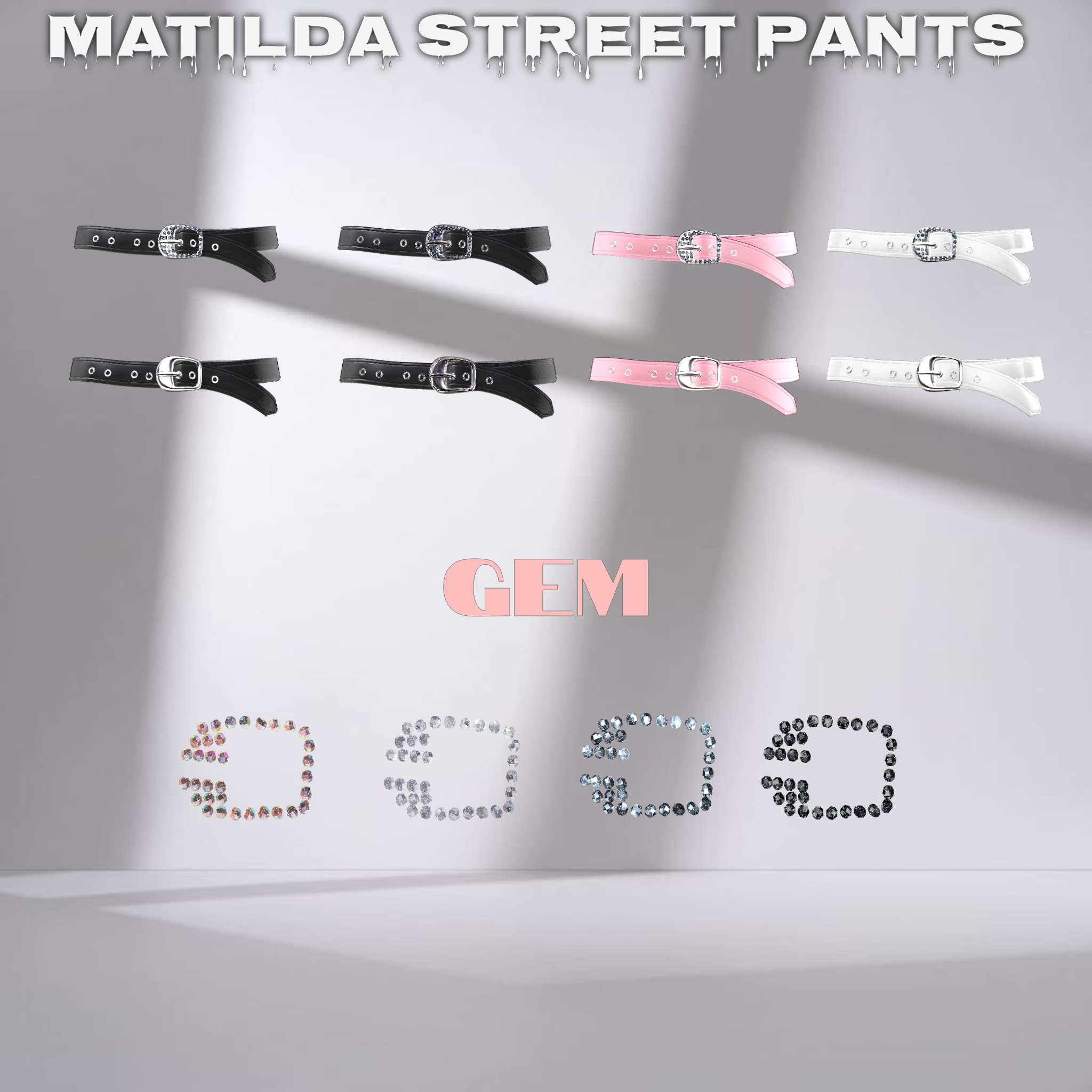 Matilda Street Pants(7アバター対応) - ZZ - BOOTH