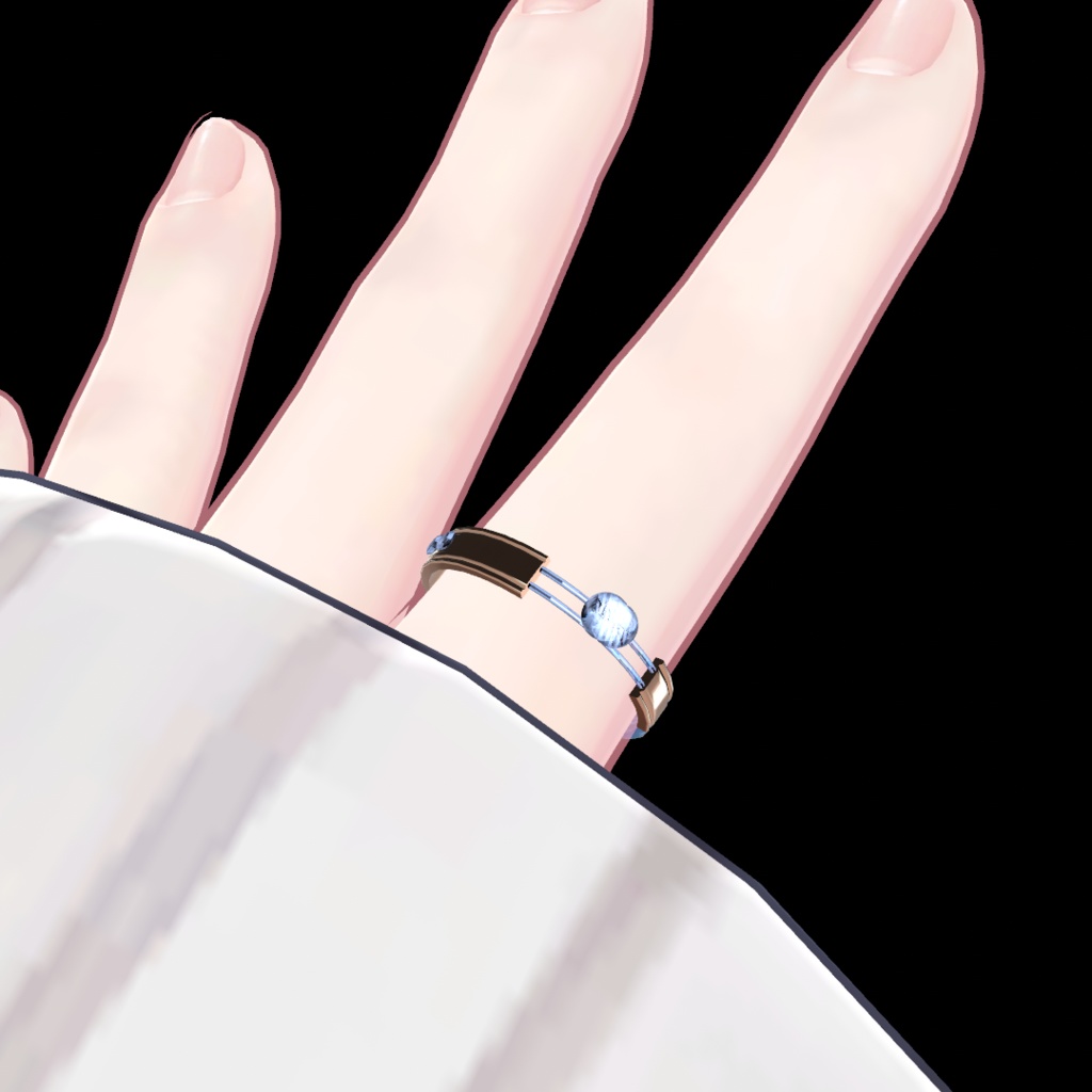 【VRChat】Awa ring [MA対応] - ayx - BOOTH