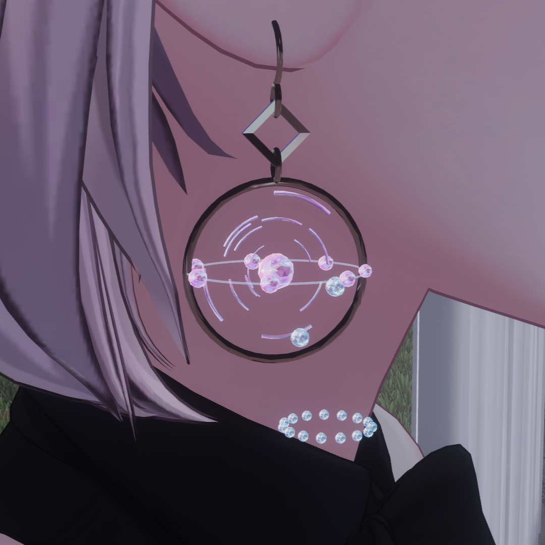 【VRChat】circle Earring [MA対応] - ayx - BOOTH