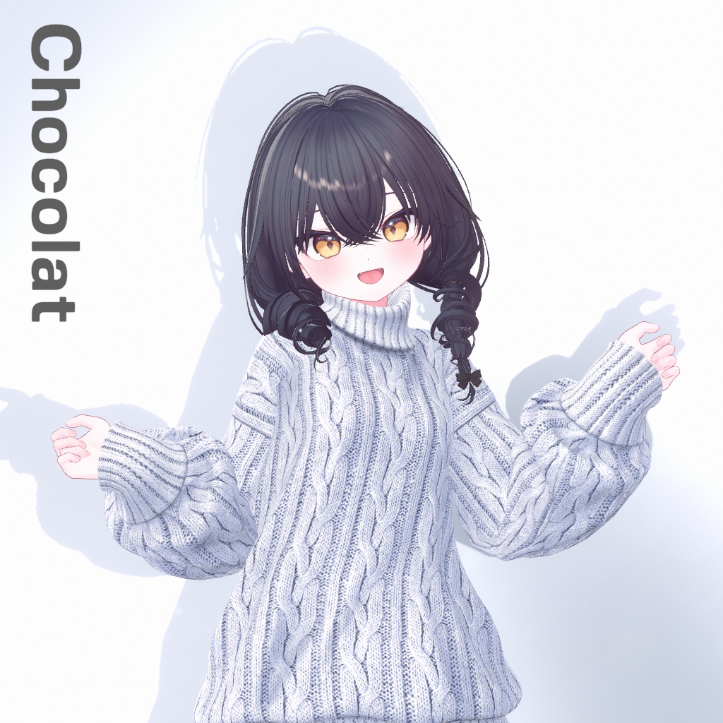 [11 Avatars] Braid Roll Hair - KitsuZuri - BOOTH