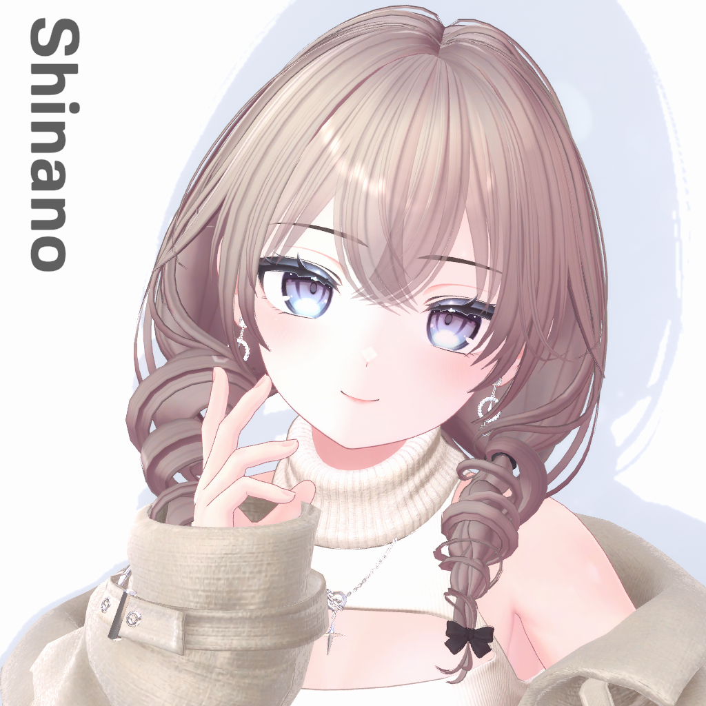 [11 Avatars] Braid Roll Hair - KitsuZuri - BOOTH