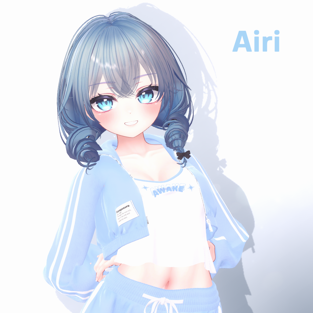 [11 Avatars] Braid Roll Hair - KitsuZuri - BOOTH