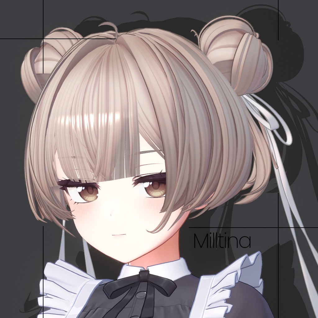 [12 Avatars] Mei Hair - KitsuZuri - BOOTH