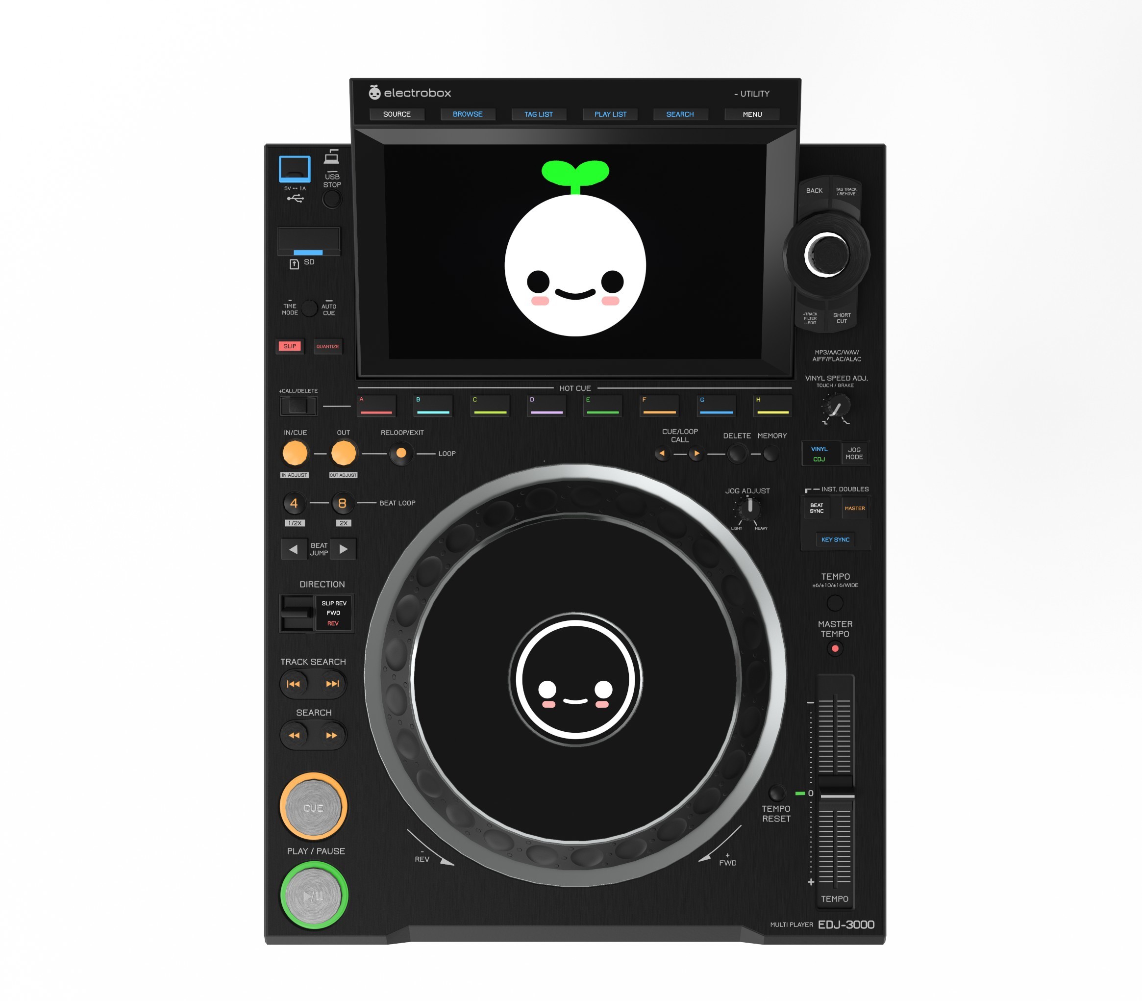 EDJ - Virtual DJ Equipment - Electro's Assets for VRChat - BOOTH