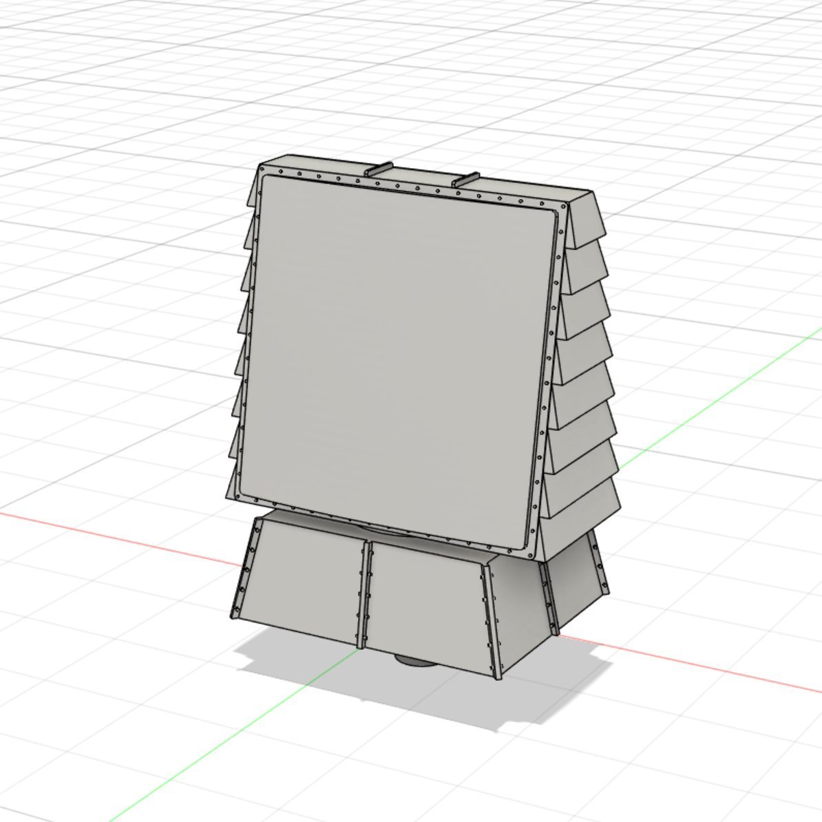 1/700 AN/SPQ-9B STLデータ - 海獺工廠 - BOOTH