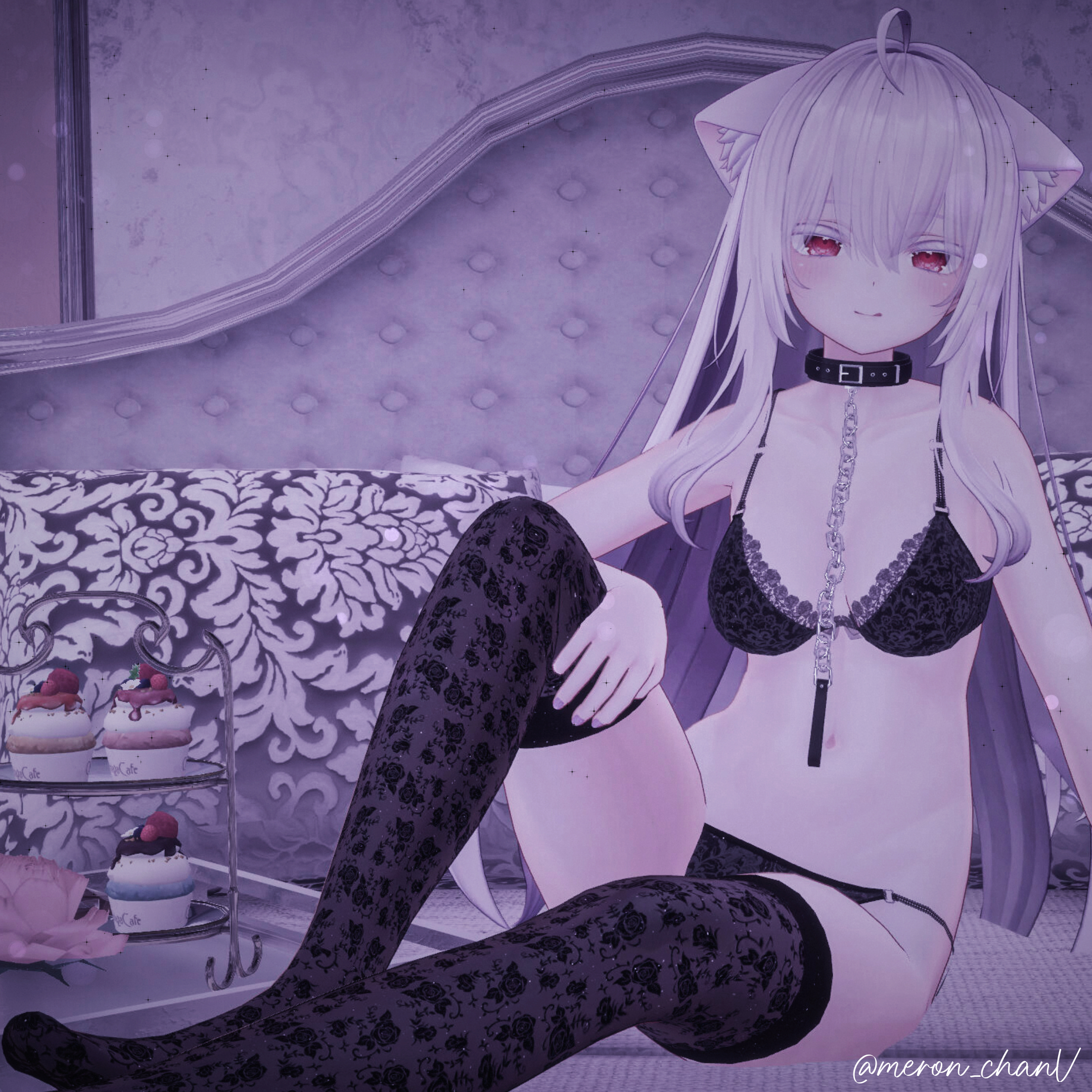 [ moe ] lingerie and socks texture set - LALKA - BOOTH