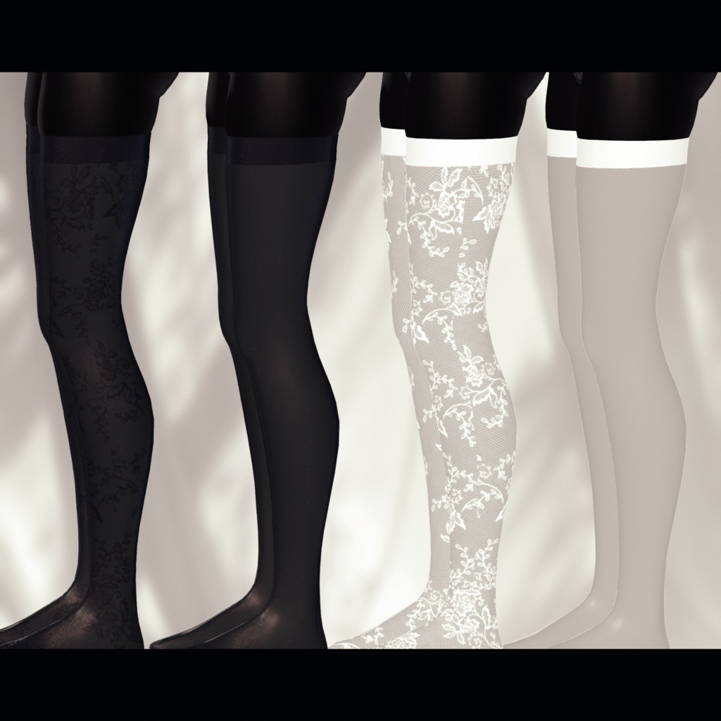 [ sinano ] lingerie&tights&spats texture set - LALKA - BOOTH