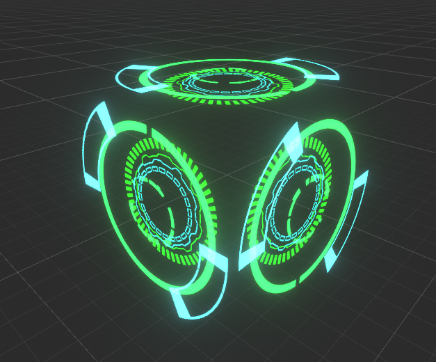 【Unity】Parallax HUD Shader テクスチャ素材付き - 満天星躑躅だよ - BOOTH