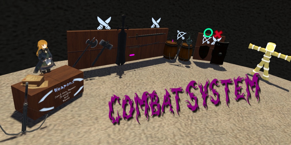 [VRChat向け]シンプルなRPG向けUDONセット - 南緯74度 - BOOTH