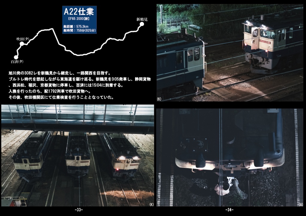 EF65 2000 写真集 定期仕業編 - あおの - BOOTH