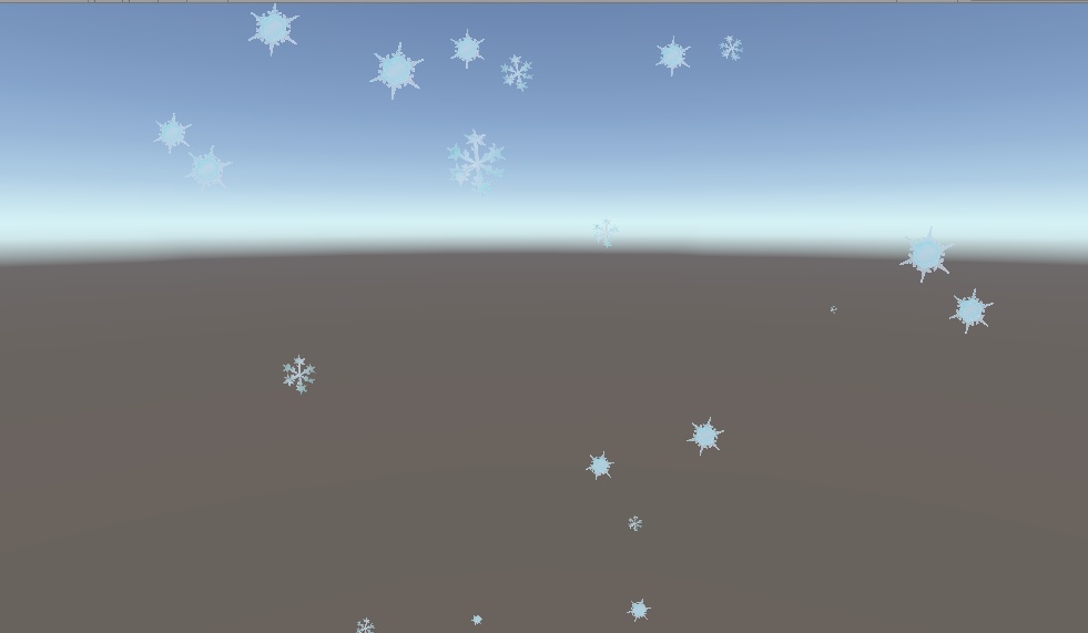[Unity/VRChat] Simple SnowFlakes particles | 単純なスノーフレーク粒子 - p4ncy - BOOTH