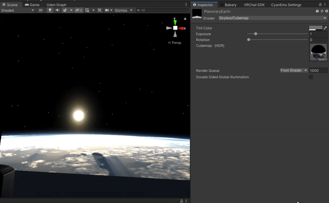 Rotating Unity Skybox Shaders - savivr - BOOTH