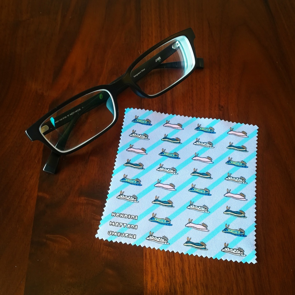 ウミウシめがねふき - Project Tasu - BOOTH