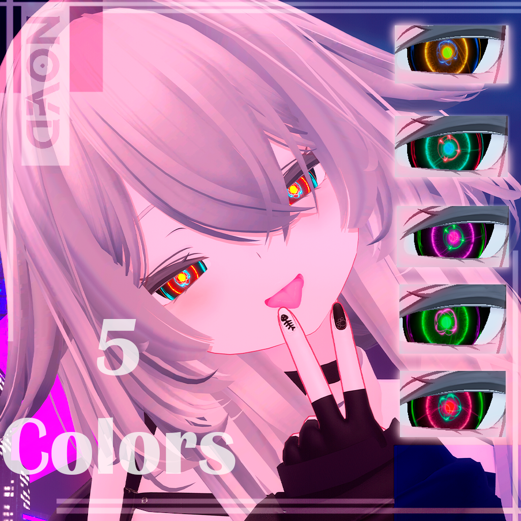 【Solar Eclipse Eye/日食の目】+Suport for 12 model's/12モデルをサポート - Noved 美 - BOOTH