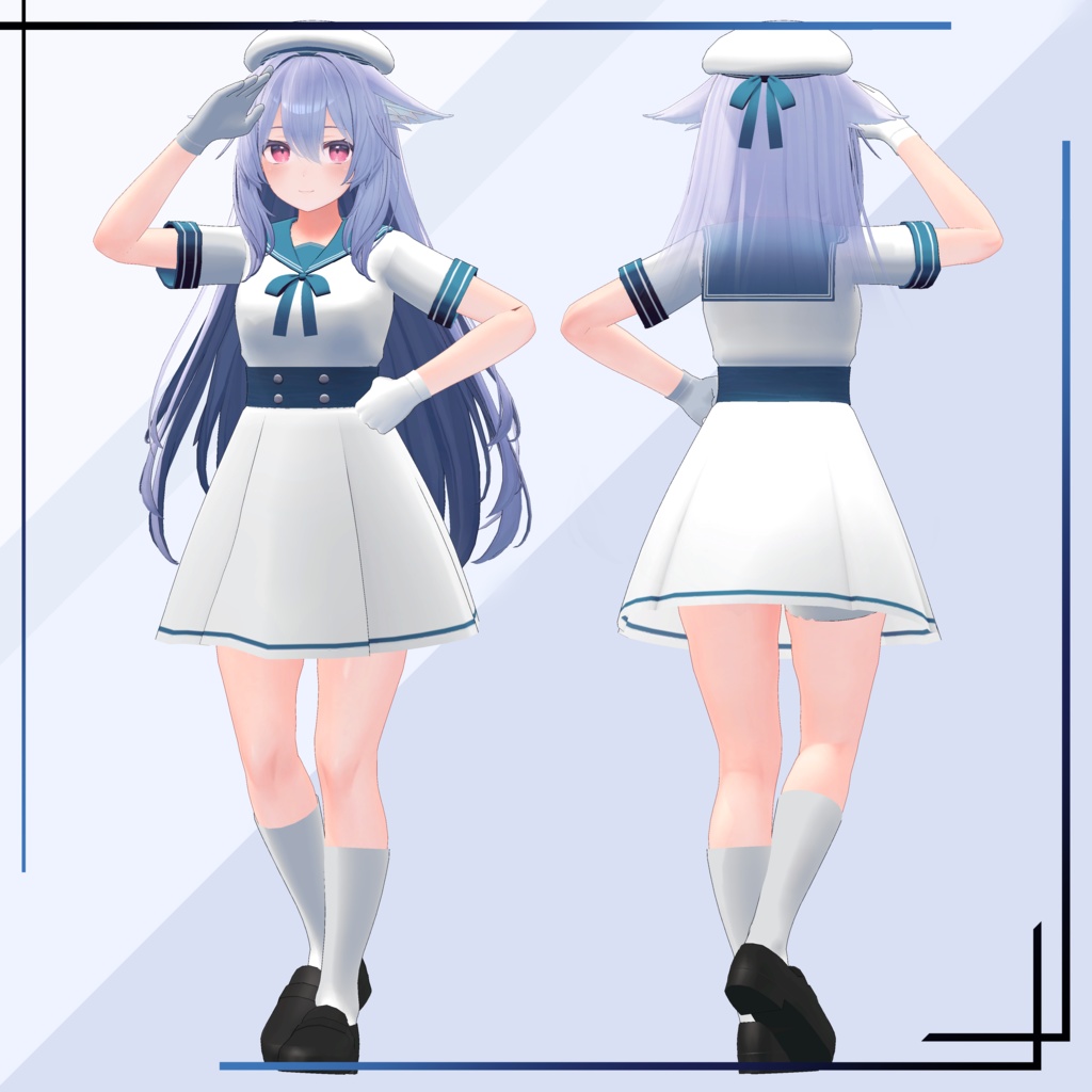 [VRCHAT]Kikyo SailorDress・桔梗 セーラードレス - オルタネイティブ - BOOTH