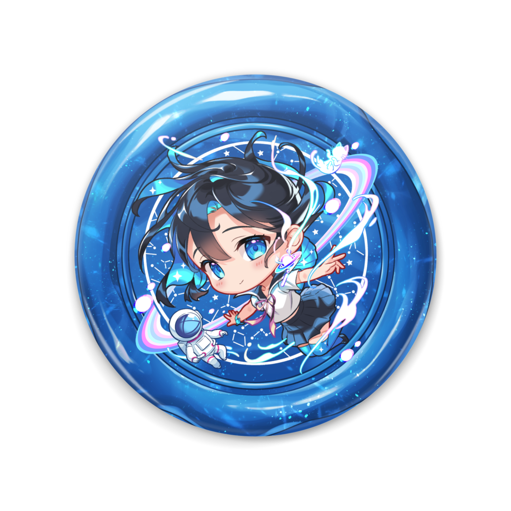 宇宙少女【缶ミラー】2種 - IRIA - BOOTH