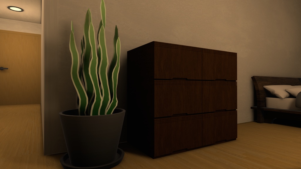 Simple Room【VRChat想定】 - Maple Studio - BOOTH