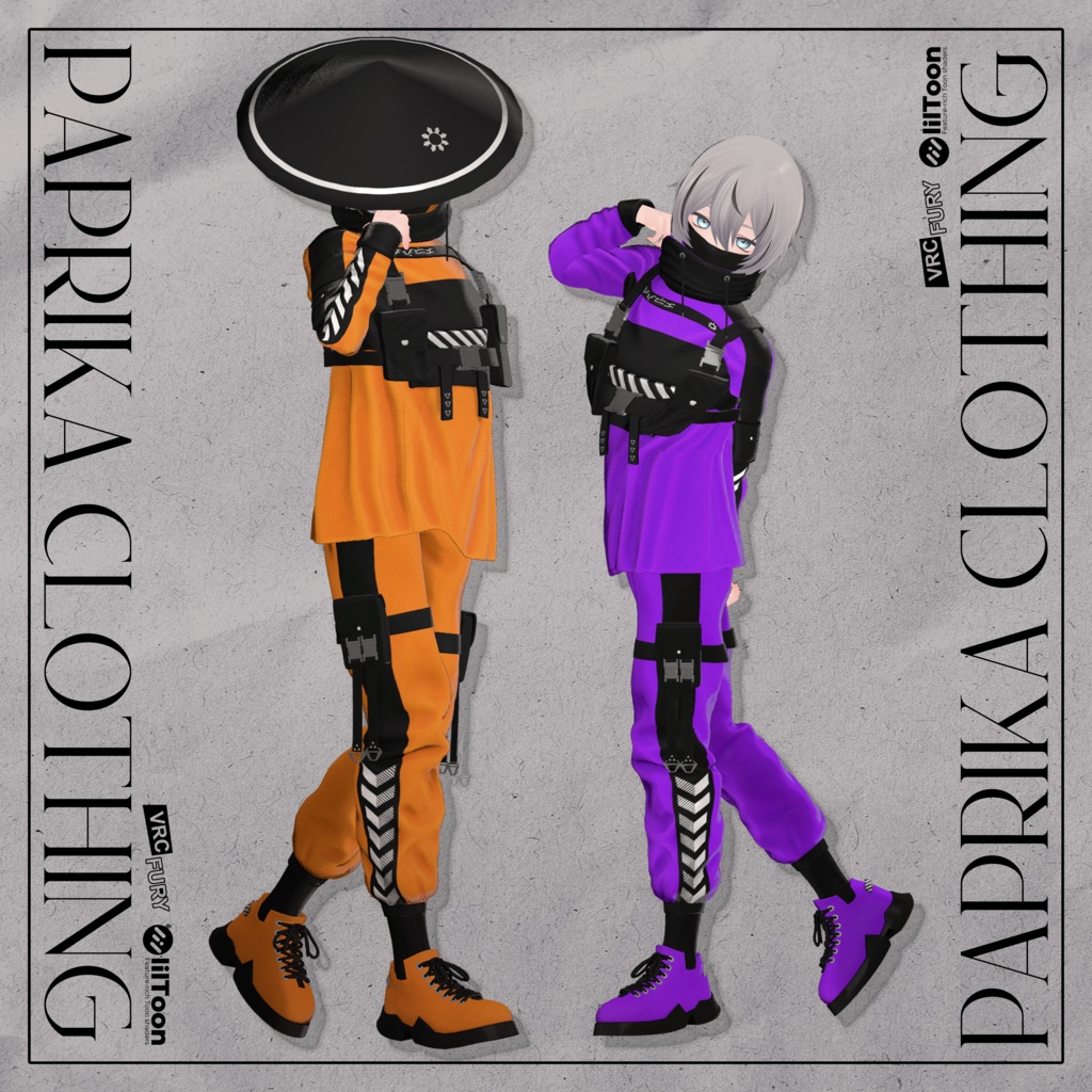 Sol Techwear [PAPRIKA CLOTHING] - Paprika Clothing - BOOTH