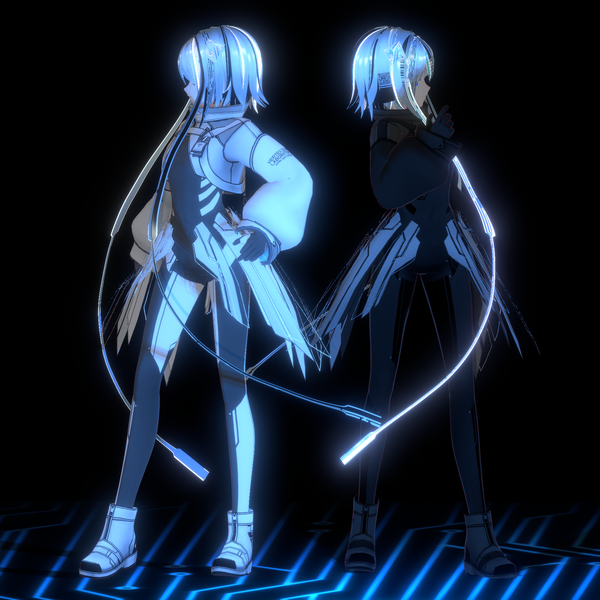 VRoid Outfit Custom Item[Beta Lab Suit] - 6666669 (a.k.a. ROLOCK) - BOOTH