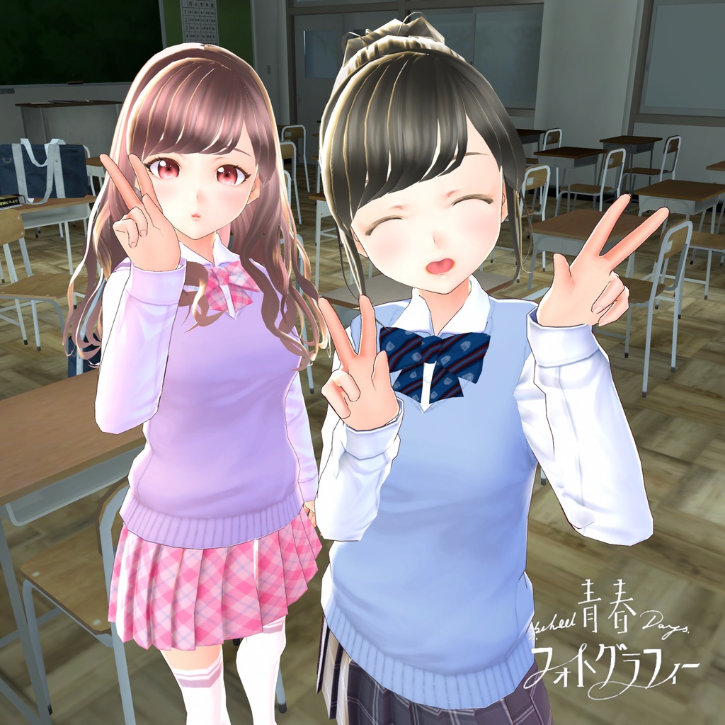 [ VRoidチャレンジ ] 青春フォトグラフィーコーデ - VRoid Project - BOOTH