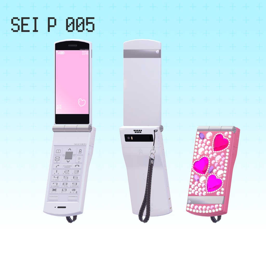 [Galapagos Phone](折り畳み携帯電話 SEI P 005) - Samskara Enterprise Inc.（BOOTH店 ...