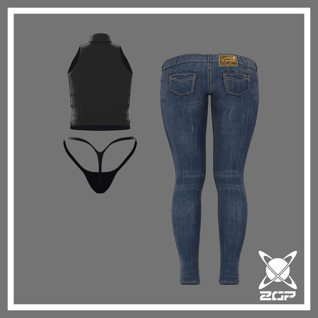 【ルーニャ対応】Clothing Set【4着】 - Zero Gravity Project - BOOTH