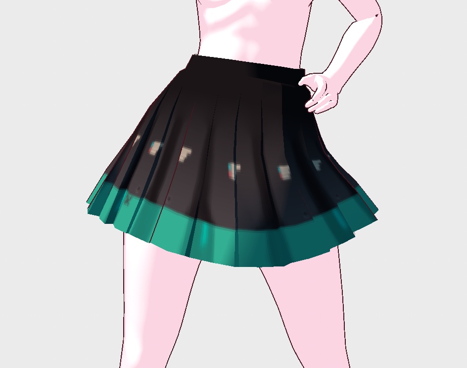 Free Miku Skirt - Reira's Items - BOOTH