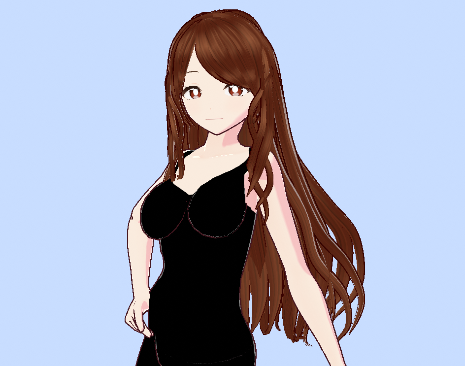 Wavy Hair V1 Reira Assets - Reira's Items - BOOTH