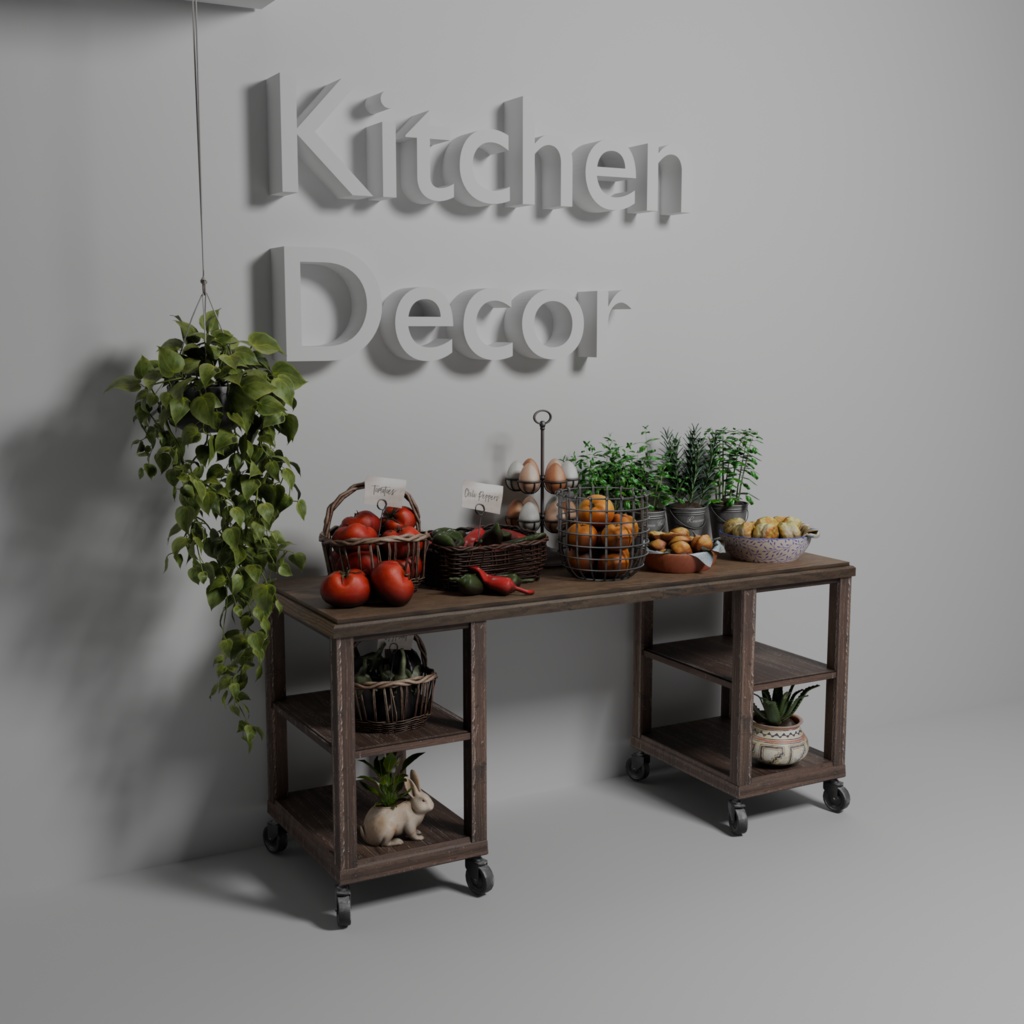 Kitchen Decor/Assets - Asset Corner - BOOTH