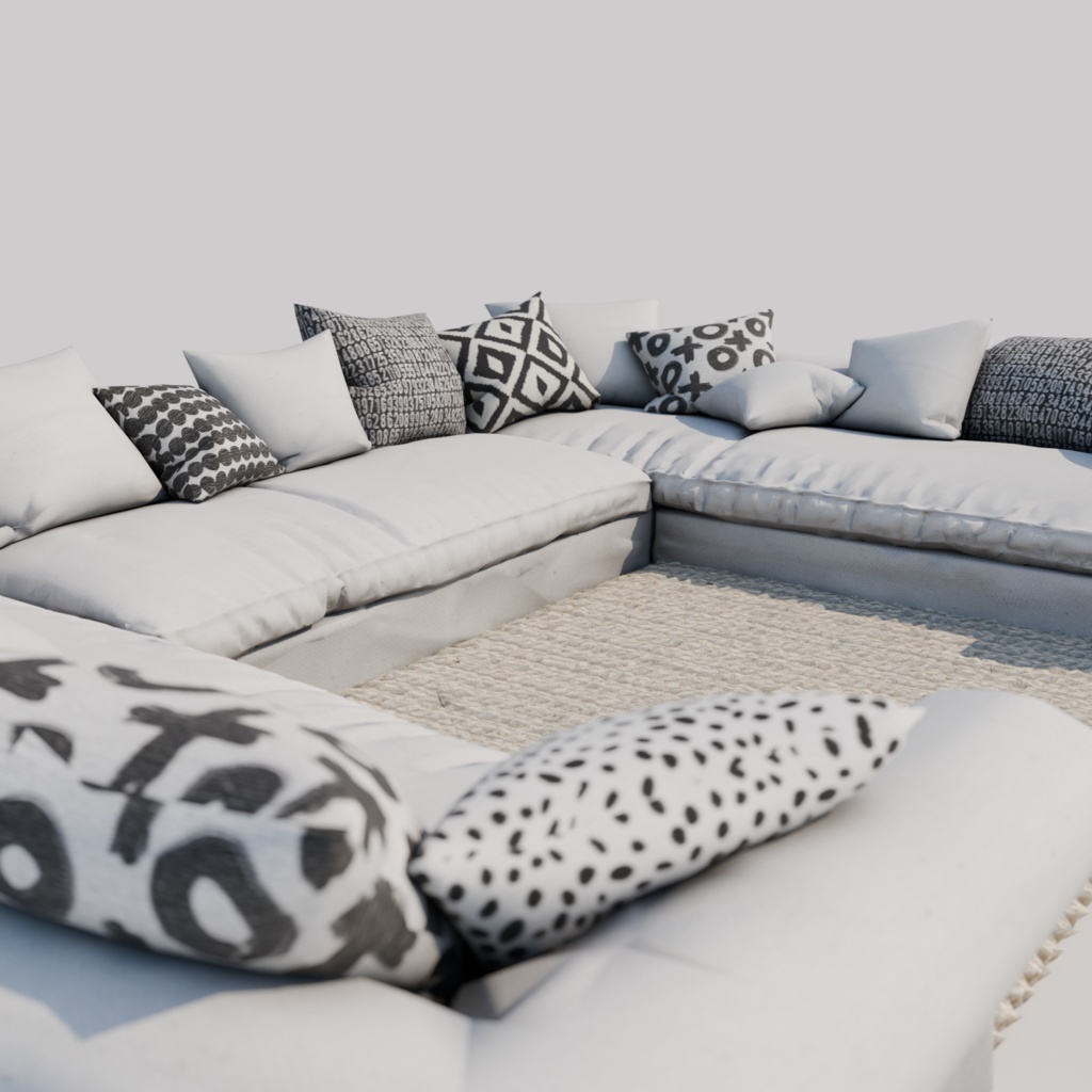 Large Family & Friends Couch - Asset Corner - BOOTH