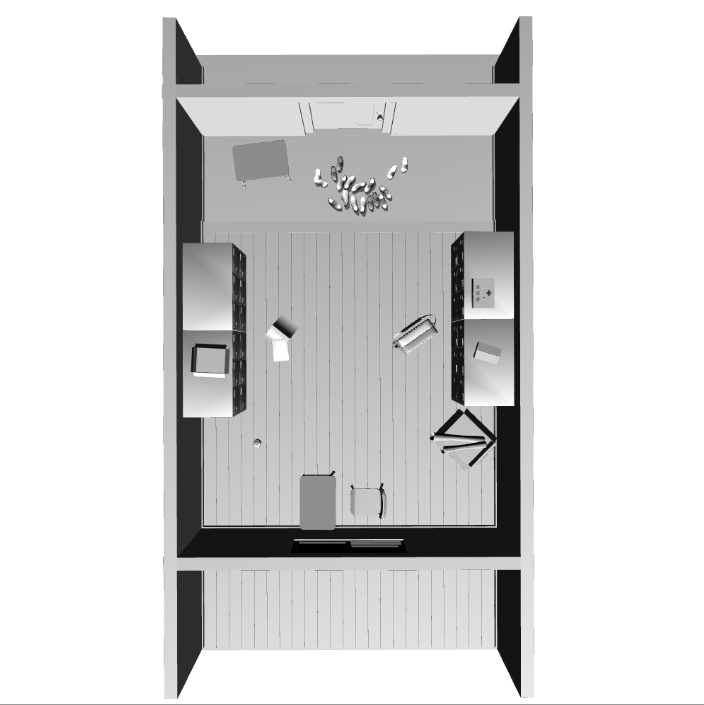 【3d素材】部室【クリスタ】 Mika Booth