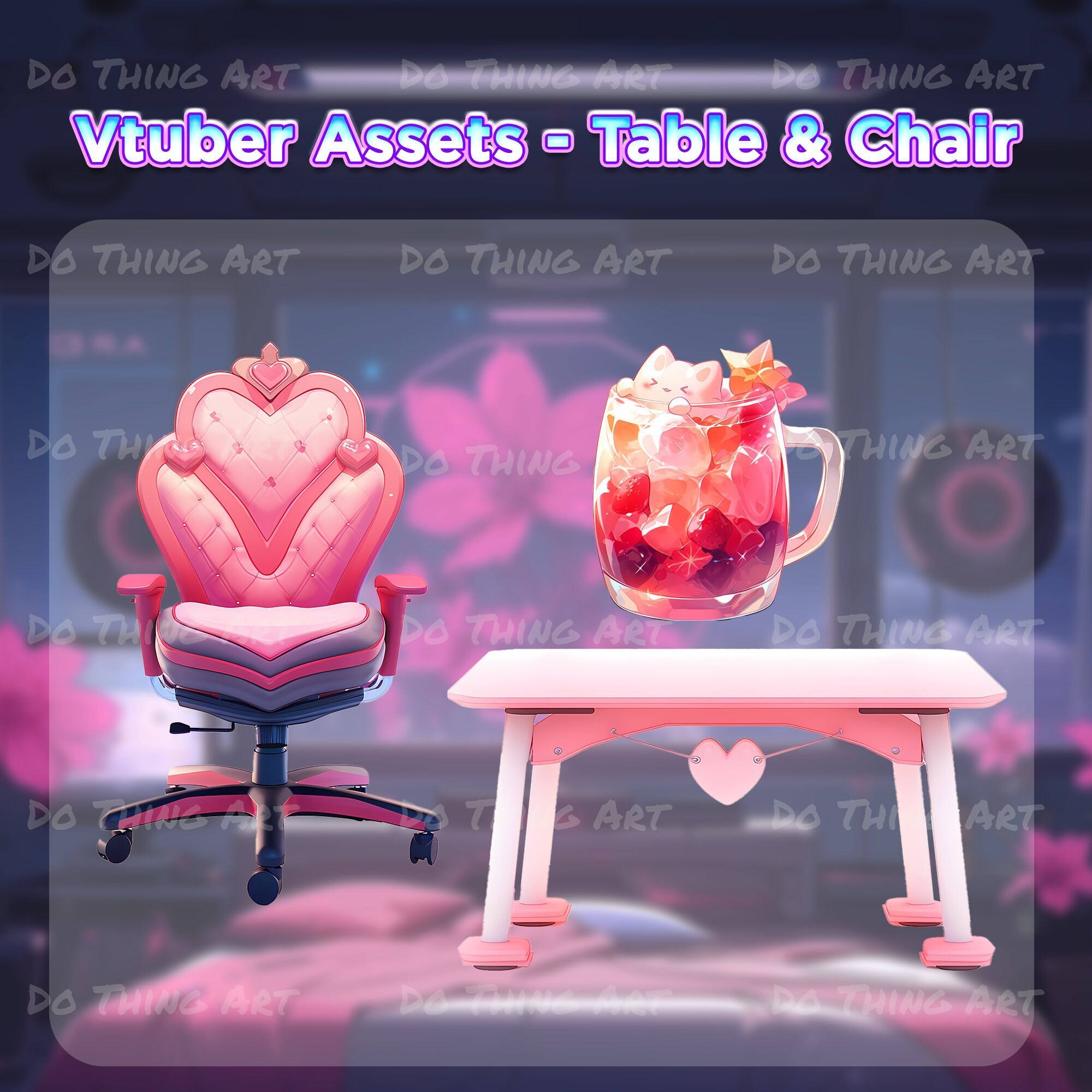 Vtuber MEGA Bundle | 50 Digital Assets | Twitch Vtuber Package ...