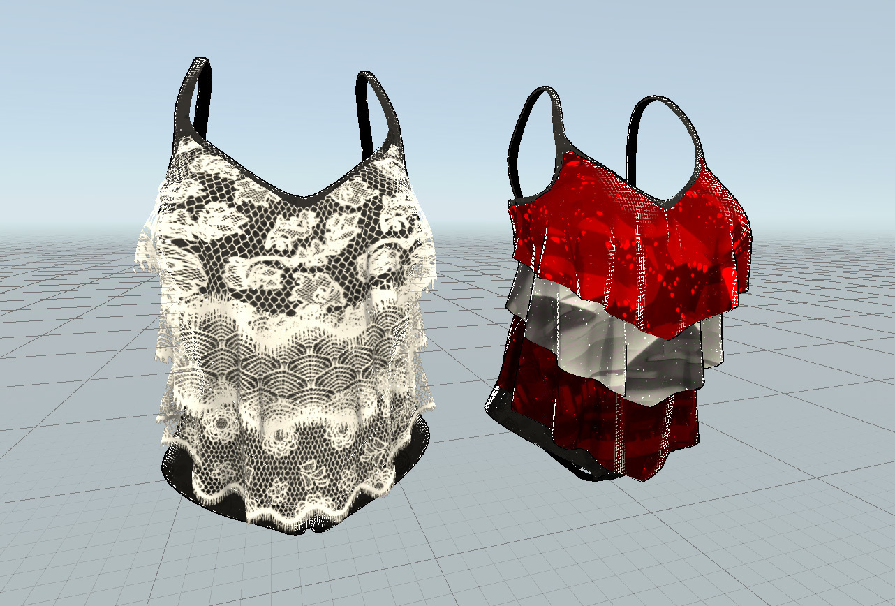 VRChat Wickerbeast Tankini - Krunk - BOOTH