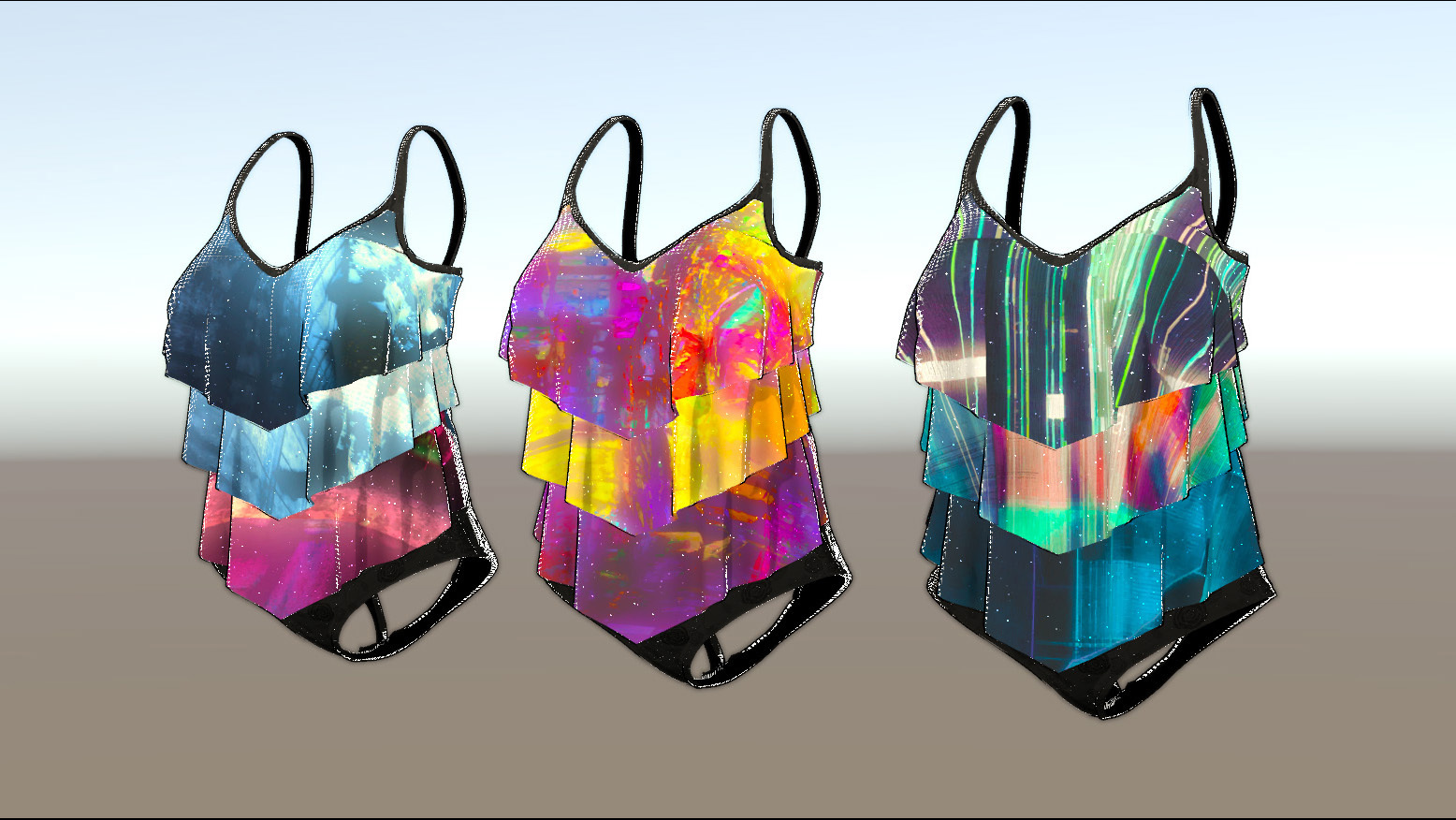 VRChat Wickerbeast Tankini - Krunk - BOOTH